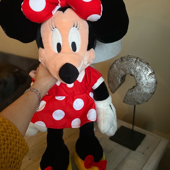 Disney | Other | Disney Large Minnie Mouse Plush Measures About 25 ...